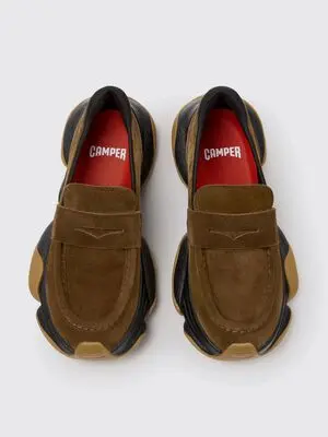 Camper Karst 2 Suede Loafers With Vibram Sole