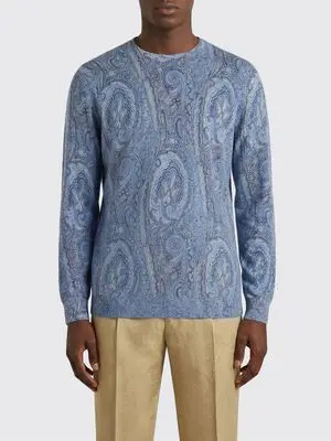Etro Paisley Cashmere And Silk Sweater - Multicolor
