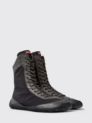 Camper Peu Path+ Leather And Recycled Pet Ankle Boots - Multicolor