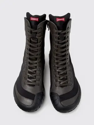 Camper Peu Path+ Leather And Recycled Pet Ankle Boots - Multicolor