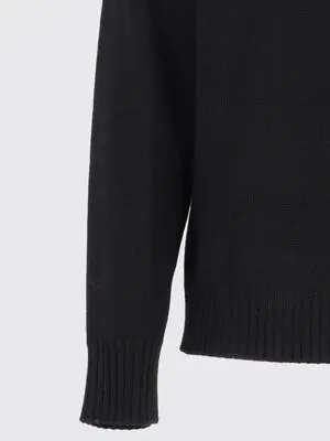 BALLANTYNE Roll Neck Jumper - Black
