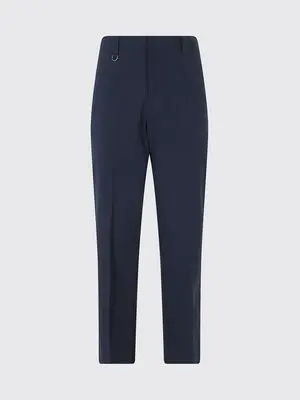 PAOLO PECORA Virgin Wool Trousers - Blue