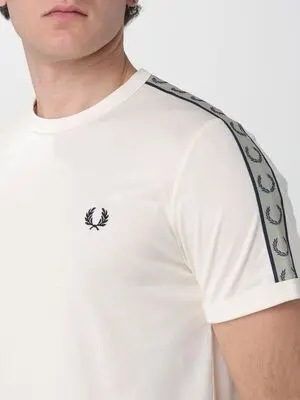 Fred Perry Cotton T-shirt With Logo