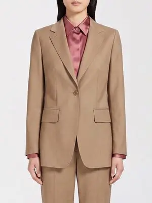 Max Mara Single-breasted Wool Blazer - Hazel