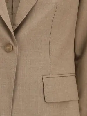 Max Mara Single-breasted Wool Blazer