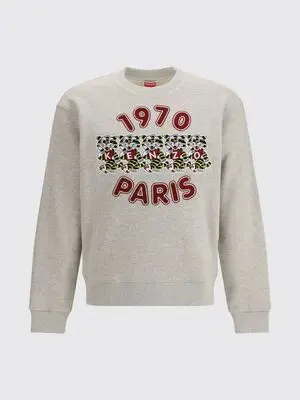 Kenzo 1970 Paris" Tiger Graphic Sweatshirt - Grey