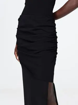 Liviana Conti Draped Midi Skirt