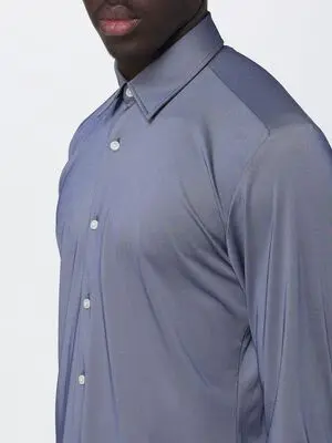 BOSS Jersey Slim Fit Shirt - Blue