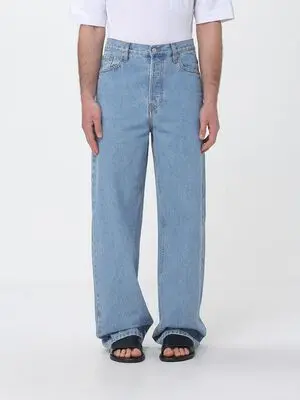 Dries Van Noten Wide Leg Jeans - Denim
