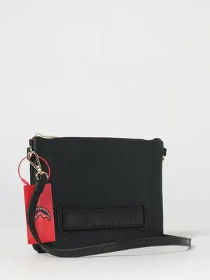 SPRAYGROUND That Gold Drap Faux Leather Pouch With Printed Logo