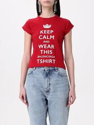 Balenciaga T-shirt Colour - Red
