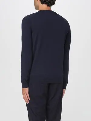 ZANONE Crew Neck Fine Knit Jumper - Blue