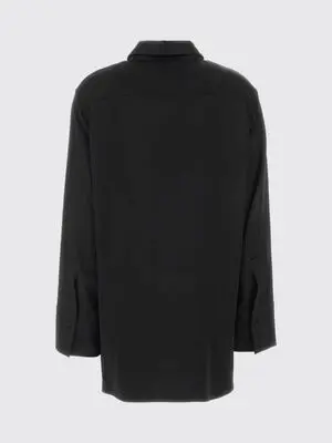JIL SANDER Classic Satin Shirt - Black
