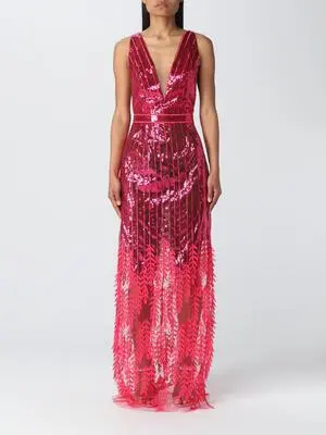 Elisabetta Franchi Sequin Embellished Gown