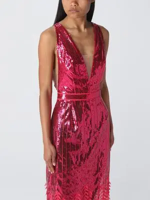 Elisabetta Franchi Sequin Embellished Gown