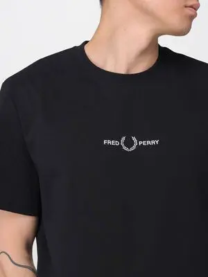 Fred Perry Cotton T-shirt With Logo