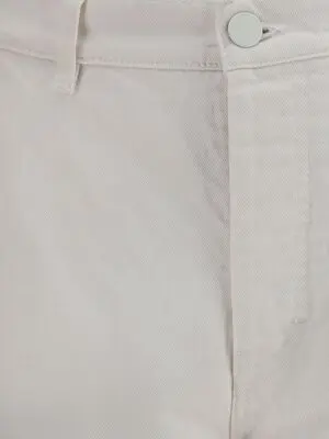 AMI Paris Wide Leg Jeans In Cotton Denim