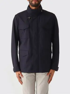 FAY Travel Stretch Nylon Jacket - Blue
