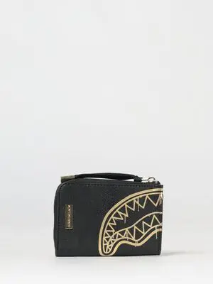 SPRAYGROUND That Gold Drap Wallet - Black