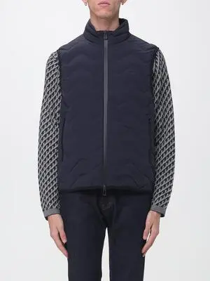 Emporio Armani Quilted Waistcoat - Blue