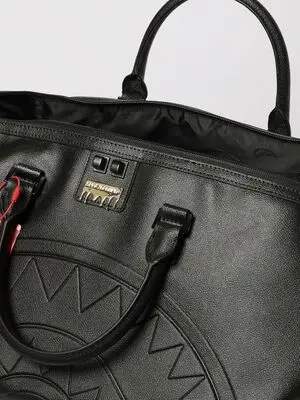 SPRAYGROUND Faux Leather Duffle Bag With Embossed Logo