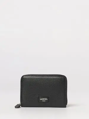 LANCEL Grained Leather Wallet - Black