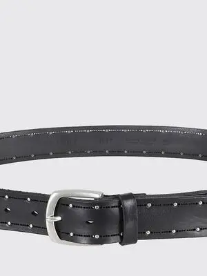 Orciani Studded Leather Belt