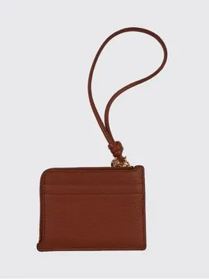 Michael Kors Grained Leather Credit Card Holder - Brown
