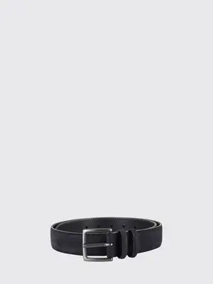 Orciani Nabucco Suede Belt - Blue
