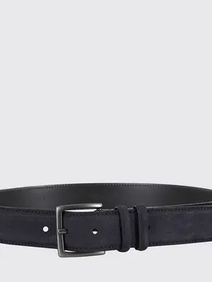 Orciani Nabucco Suede Belt - Blue