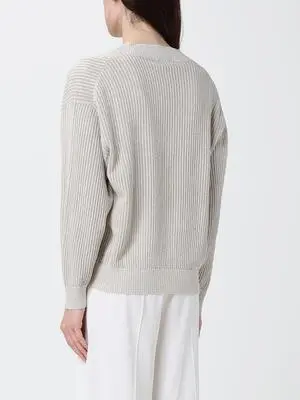 Brunello Cucinelli Cotton And Viscose V-neck Sweater