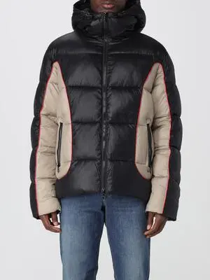 DIESEL® Hooded Puffer Jacket - Black