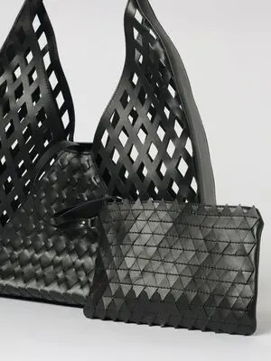 VIC MATIE Perforated Leather Bag