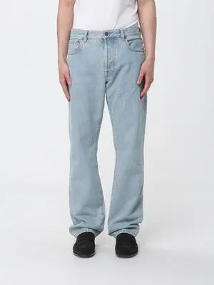 Valentino Garavani Straight Jeans In Cotton - Denim