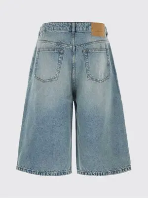 AMI Paris Cotton Denim Shorts