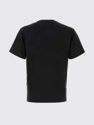 A BATHING APE Cotton T-shirt With Front Graphic Logo Print - Black