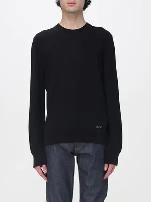 A.p.c. Crew Neck Jumper - Black