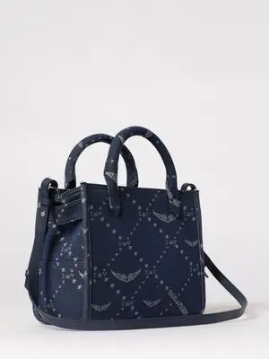 Zadig&Voltaire Angel Cotton Denim Bag - Blue
