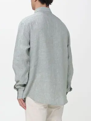 Aspesi Linen Blend Casual Shirt - Green