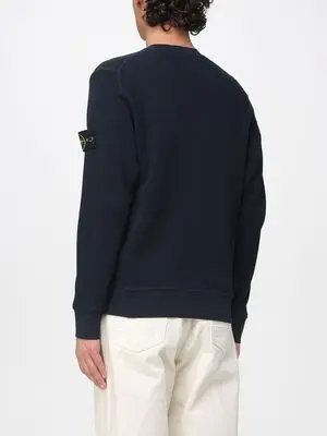 Stone Island Crewneck Sweatshirt - Blue