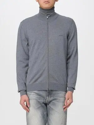BOSS Zip-up Jumper - Grey
