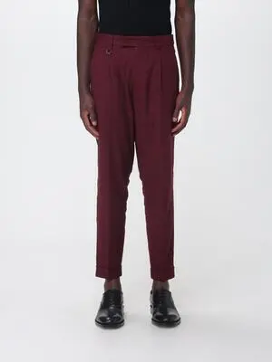 PAOLO PECORA Virgin Wool Tailored Trousers - Cocoa