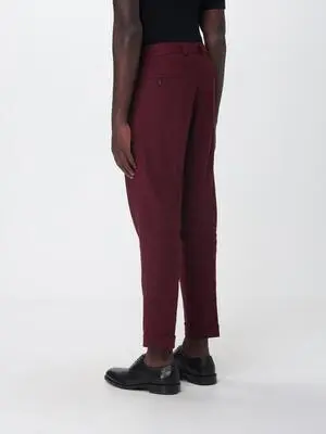 PAOLO PECORA Virgin Wool Tailored Trousers - Cocoa