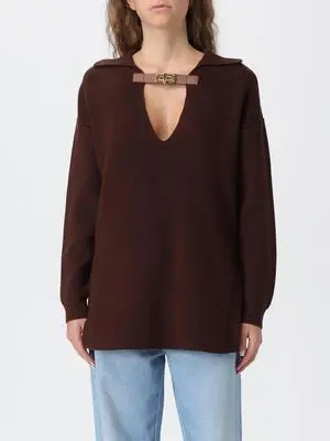 Elisabetta Franchi Jumper Colour - Coffee