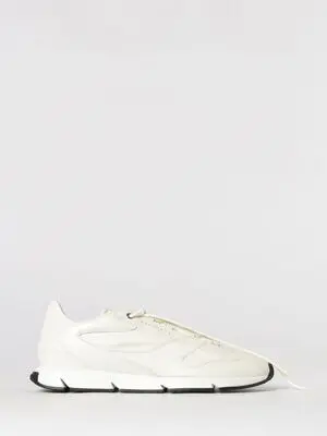 Paciotti Smooth Calf Leather Low Top Sneakers - Ivory