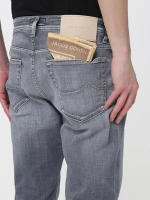 Jacob Cohen Slim Fit Stretch Denim Trousers - Blue