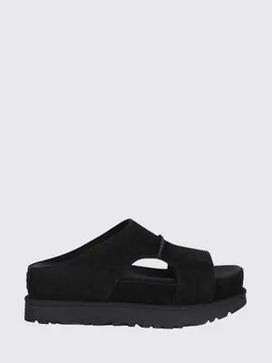 UGG Goldenstar Hi Suede Sandal Black