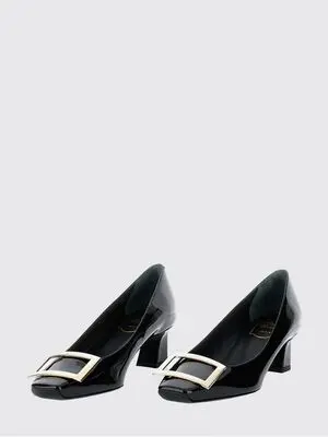 ROGER VIVIER Buckled Court Shoes - Black