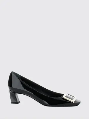 ROGER VIVIER Buckled Court Shoes - Black