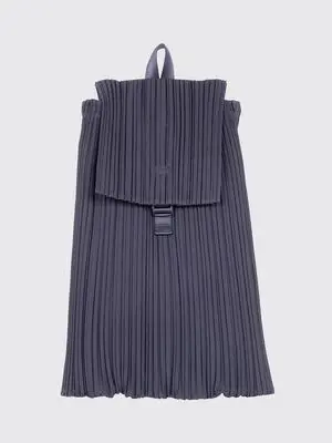 Issey Miyake Pleated Polyester Backpack - Black